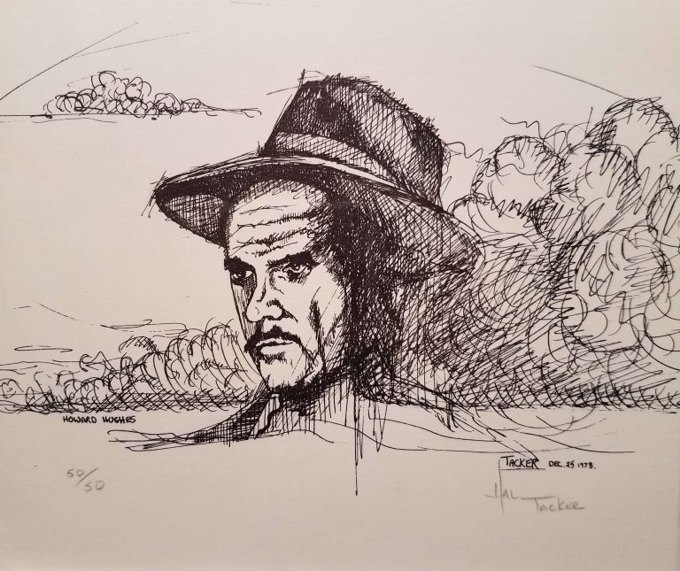 Original Art by Hal Tacker | Howard Hughes | Abreu Gallery