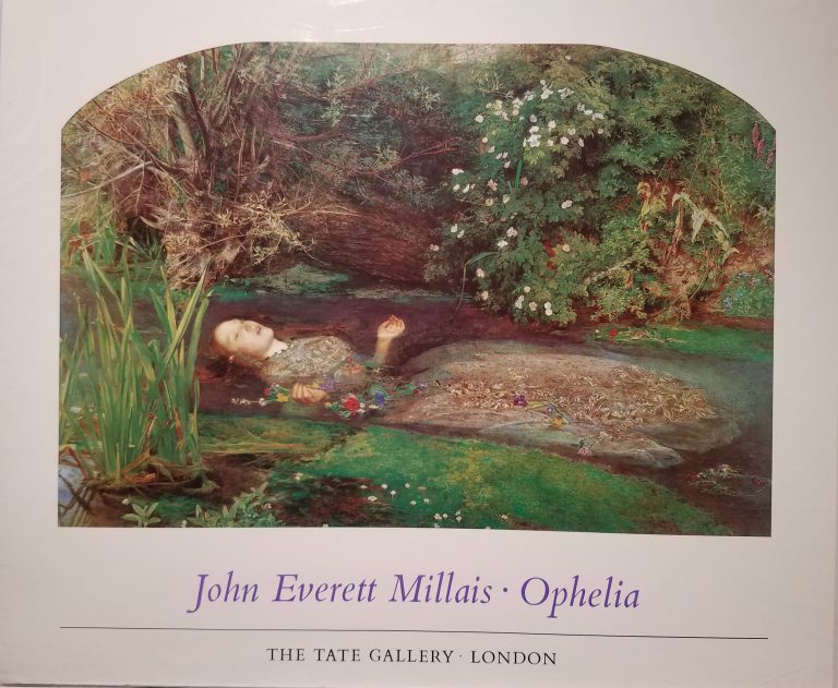 Ophelia by John Everett Millais | Landscape Prints | Abreu Gallery