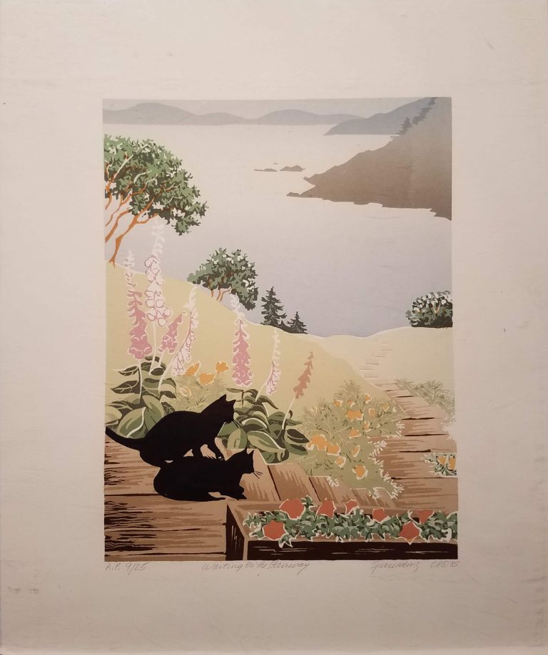 Waiting on the Stairway | Abreu Gallery