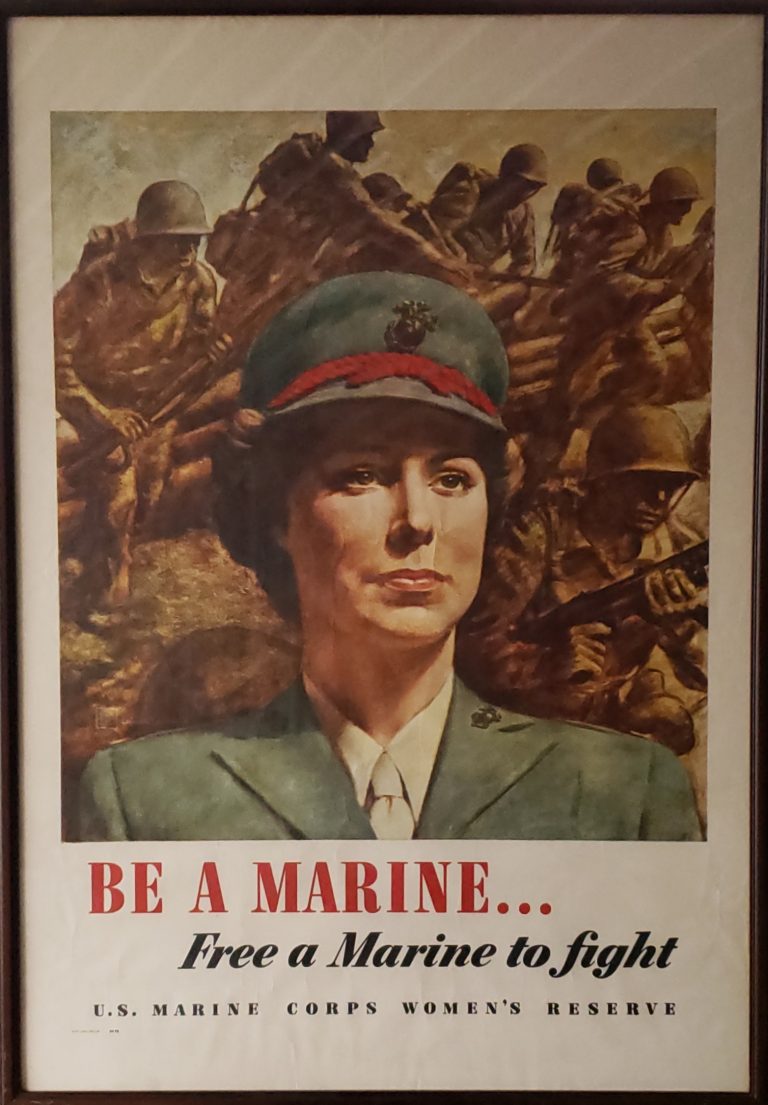 Be a Marine Poster | Abreu Gallery